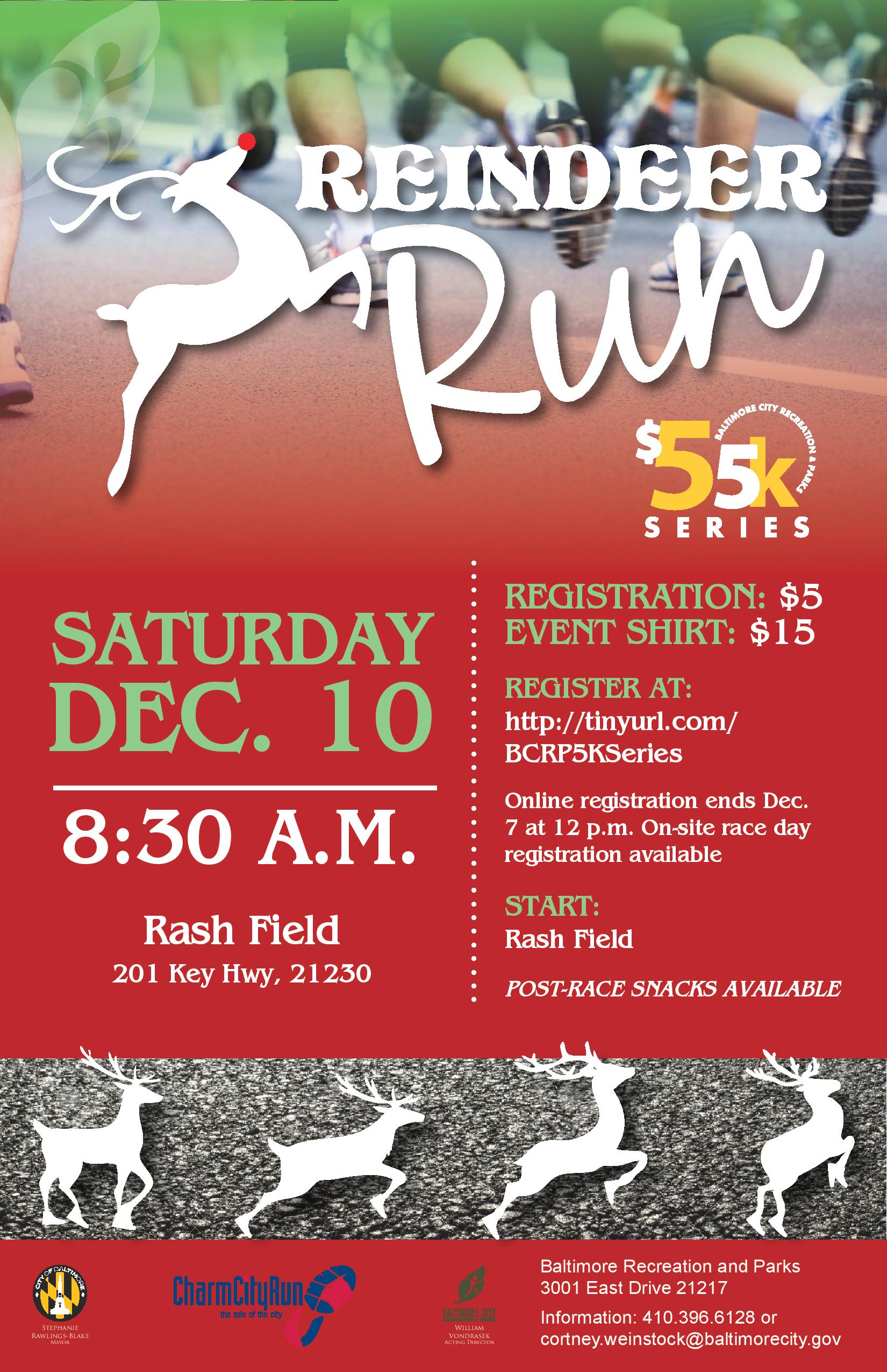 Reindeer Run - part of the $5 5K Series - 92 Q
