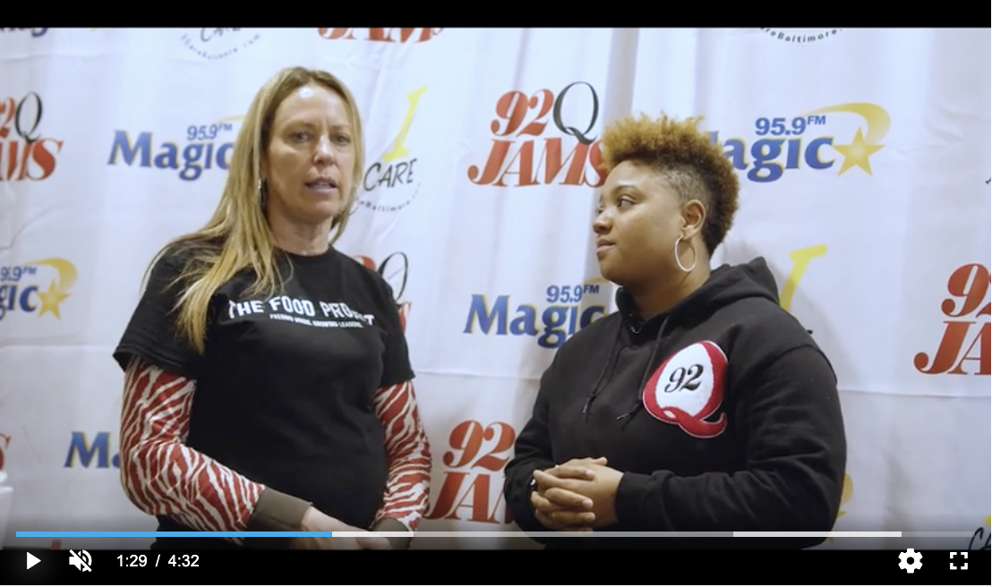 JayCee Visits with The Food Project! - 92 Q