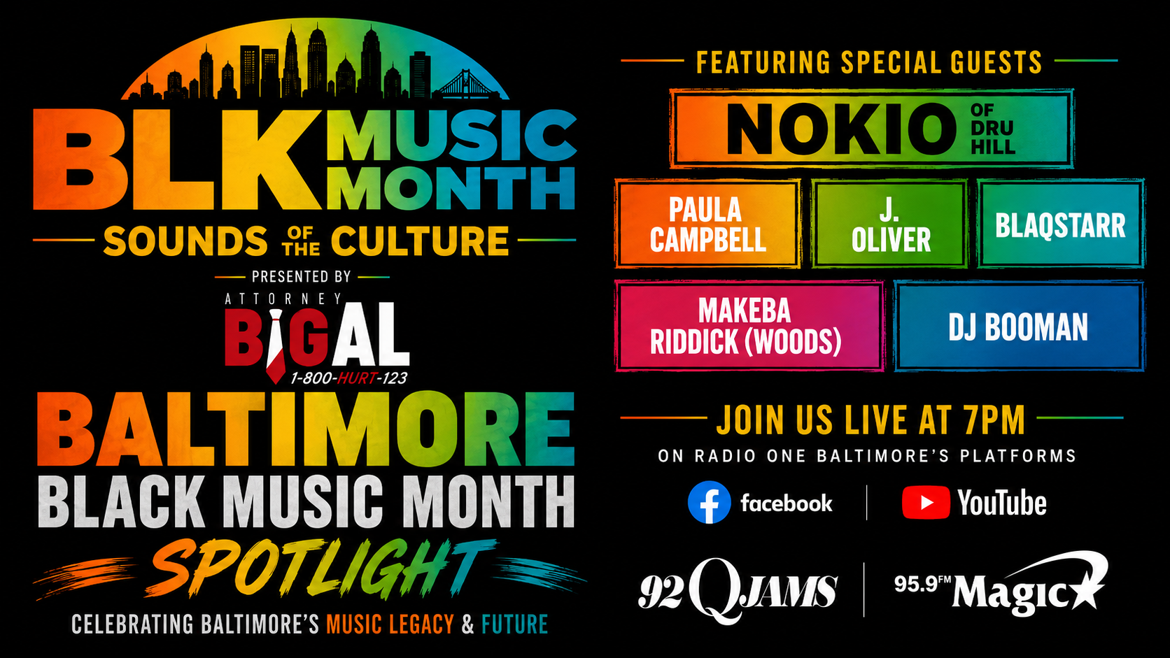 Baltimore Black Music Spotlight Presented by Attorney Big Al